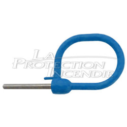MAT TOP blue safety pin