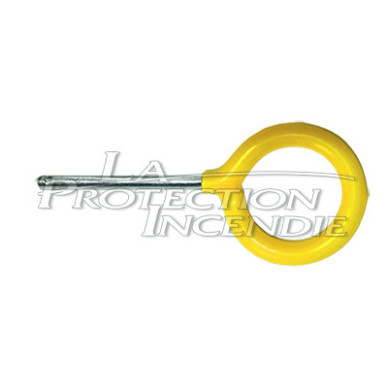 Yellow safety pin EVOLITE