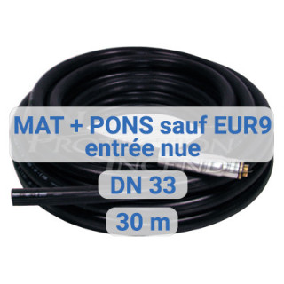 RIA MAT / PONS pipe bare inlet DN 33 - 30M